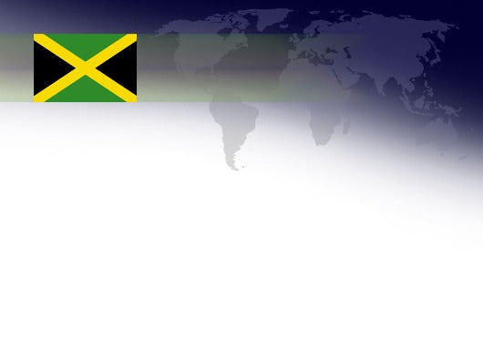 Free flag of Jamaica Powerpoint template and Google Slides theme