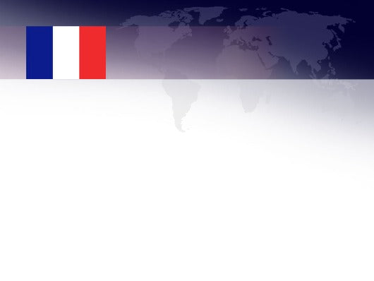 Free flag of France Powerpoint template and Google Slides theme