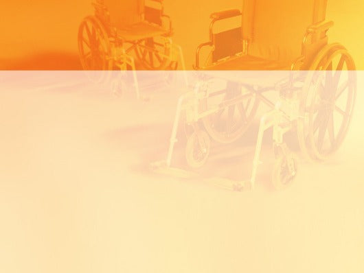 Free wheelchair Powerpoint template and Google Slides theme