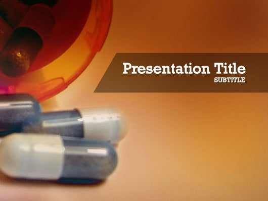 Free prescription Powerpoint template and Google Slides theme