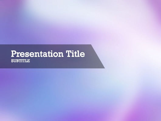 Free purple light Powerpoint template and Google Slides theme