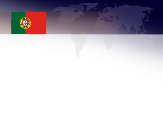 Free flag of Portugal Powerpoint template and Google Slides theme