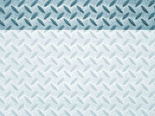 Free steel metal plate Powerpoint template and Google Slides theme